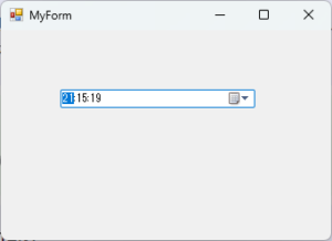 [C#] DateTimePickerで時間のみを選択する方法 - GeekBlocks